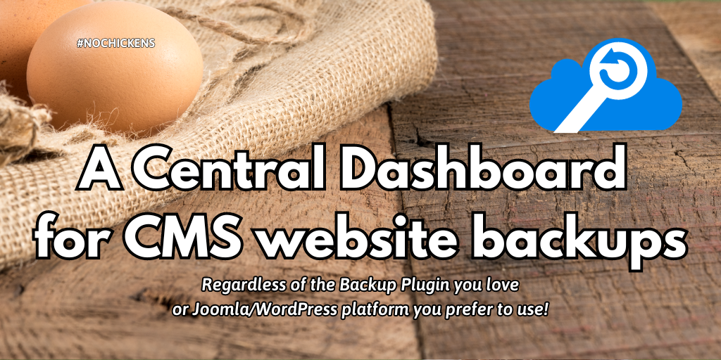 myBackups.guru - A Central Dashboard to schedule, monitor and run your WordPress and Joomla Backups